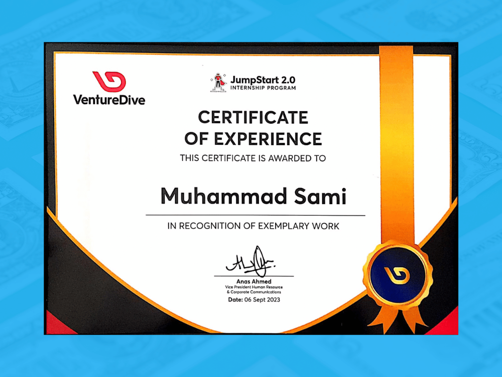 Software Engineer - Muhammad Sami